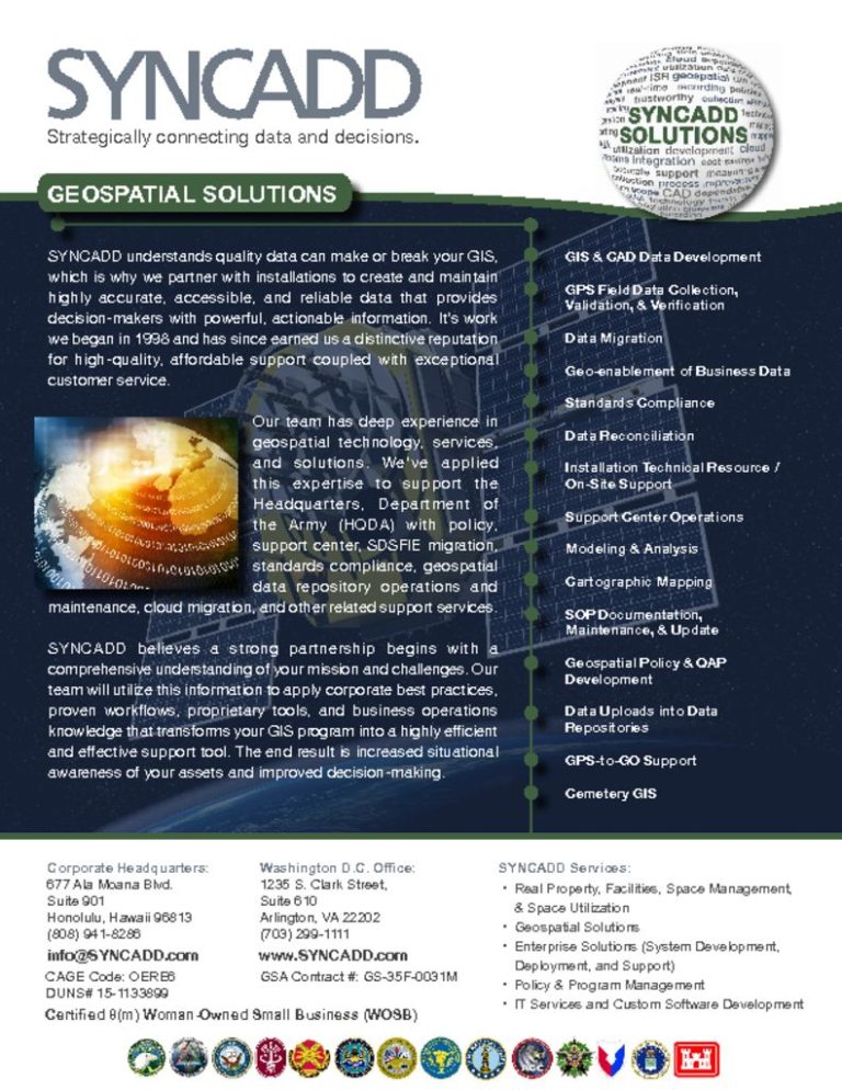 syncadd-geospatial-solutionsweb - SYNCADD